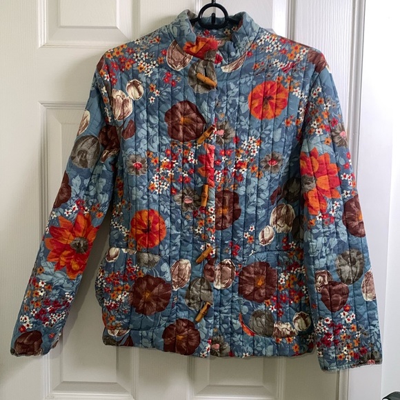Sally Gee | Jackets & Coats | Vintage Padded Gardening Jacket With ...